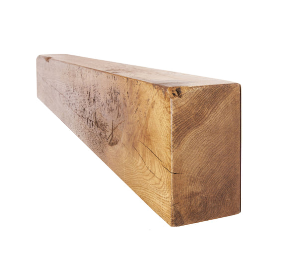 Oak Mantel Beam | 9cm x 19cm | Solid Oak Fireplace Beam