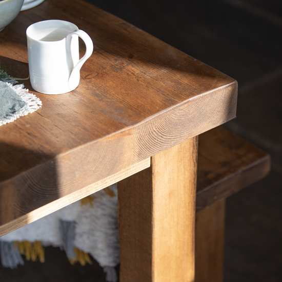 Chopwell Dining Table | Chunky, Rustic Solid Wood Dining Table