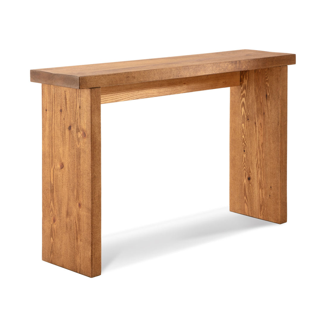 Narrow Rustic Console Table | Chopwell Wood Console Table