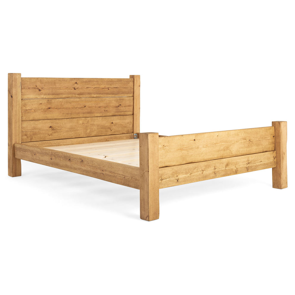Wooden Bed Frames | Solid & Chunky Wooden Beds Handmade in the UK