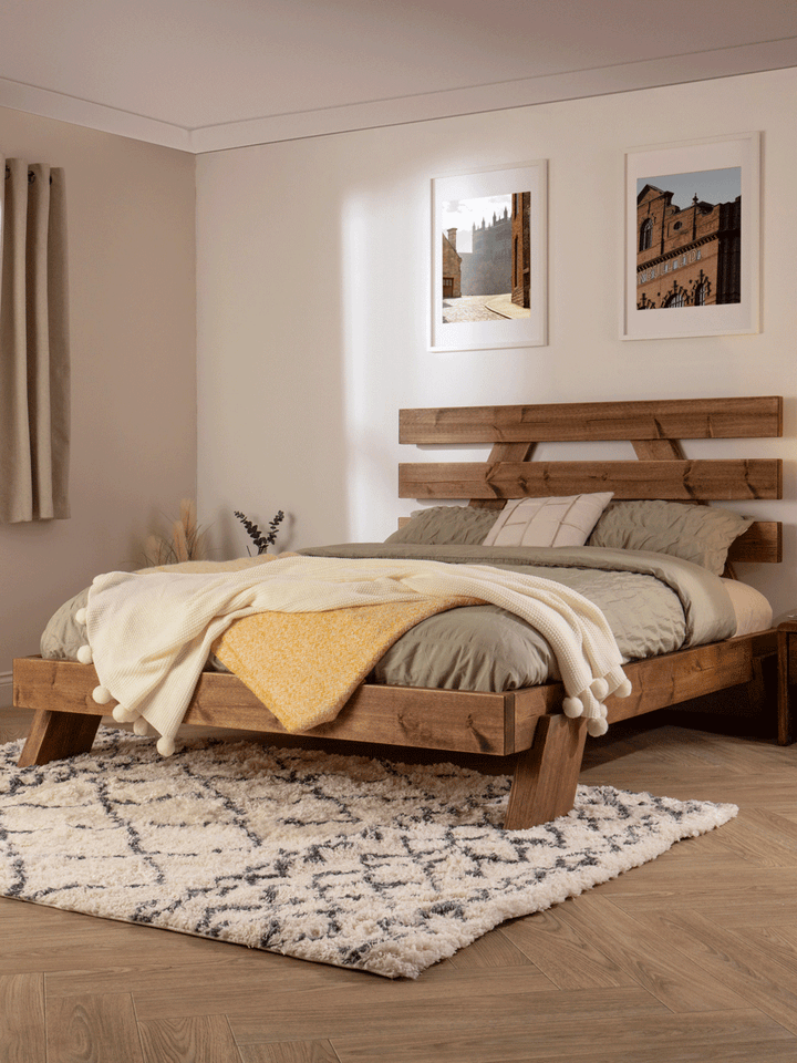Wooden Bed Frames | Solid & Chunky Handmade Beds – Funky Chunky Furniture