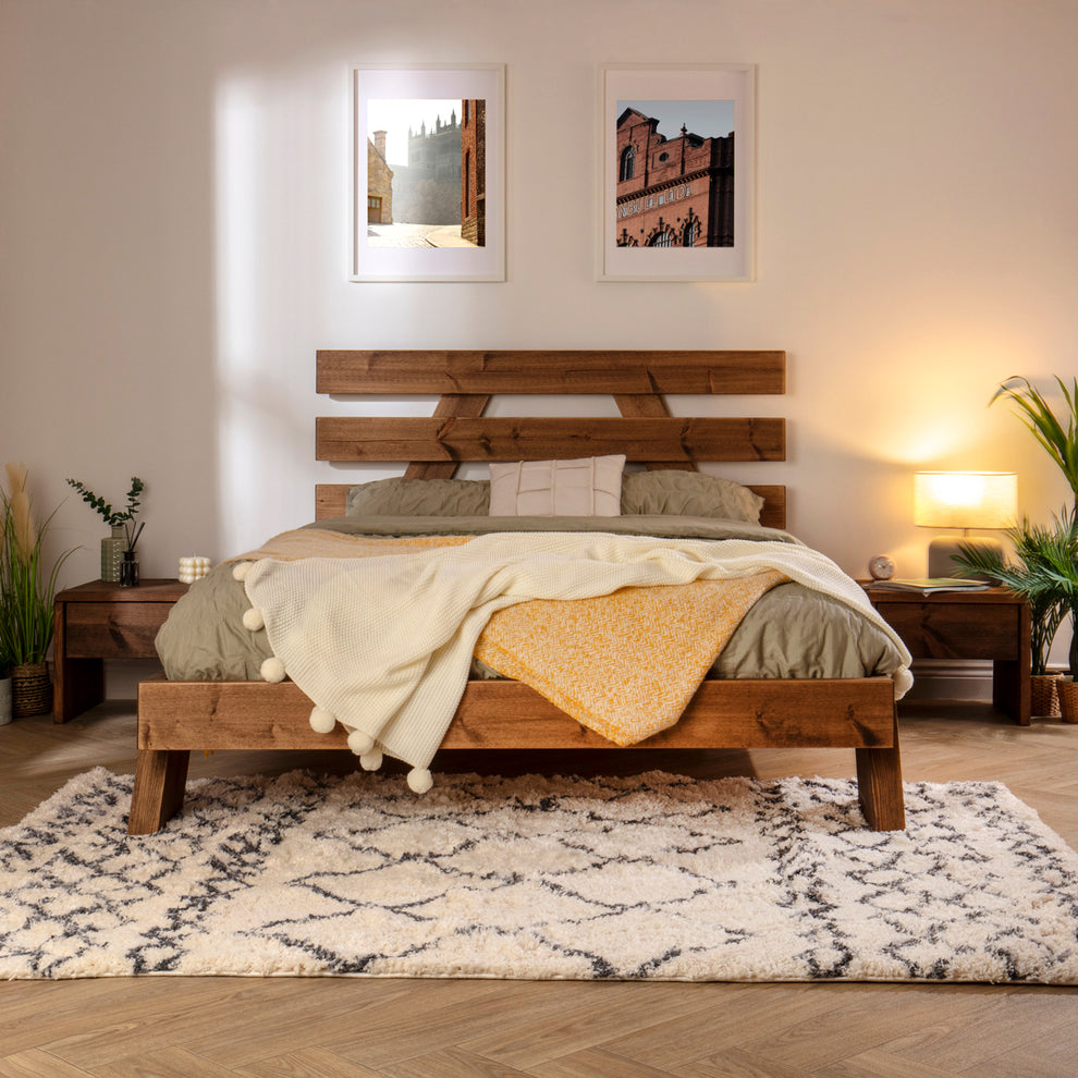 Wooden Bed Frames | Solid & Chunky Handmade Beds