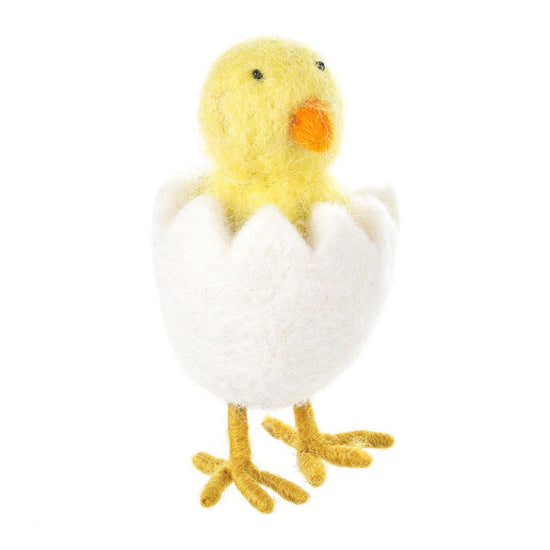 Felted Wool Easter Chick Decoration | Ethical Shopping