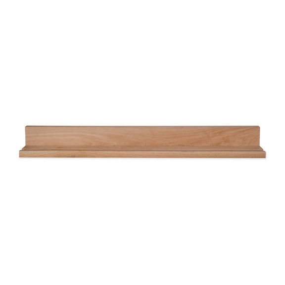 Oak Picture Shelf 80cm | £42.80 | Oak Shelving