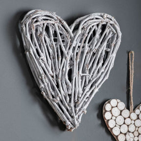 Rattan Heart - 50cm | Wall Art | 20% OFF