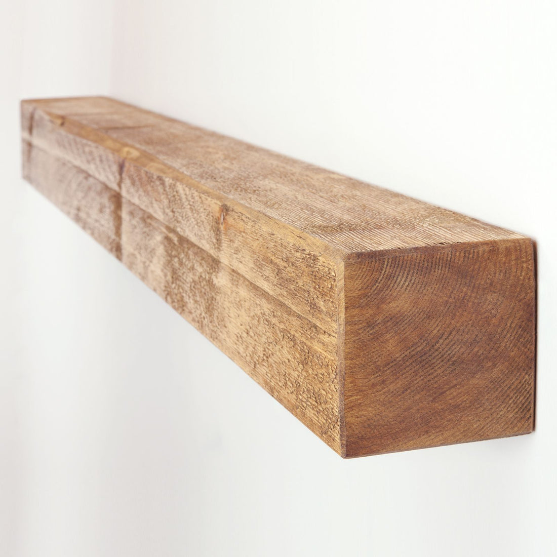 Rustic Mantel Beam | 4 x 4" | Handmade in 3-5 Days