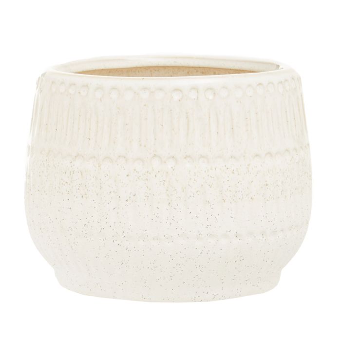 Ceramic Cream Planter | Accessories For Neutral Rooms