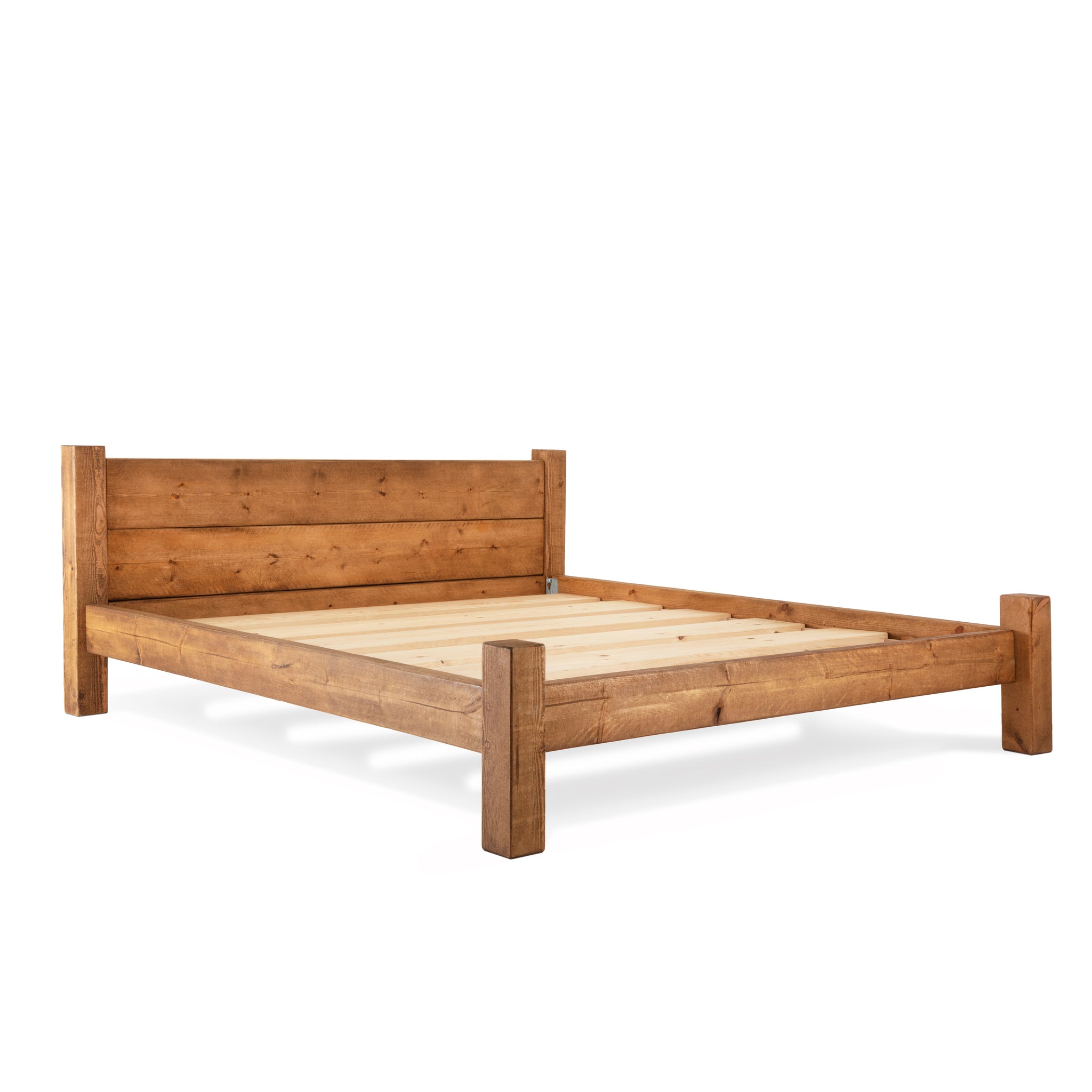Coleridge Solid Wood Bed Frame | Handmade Wooden Bed