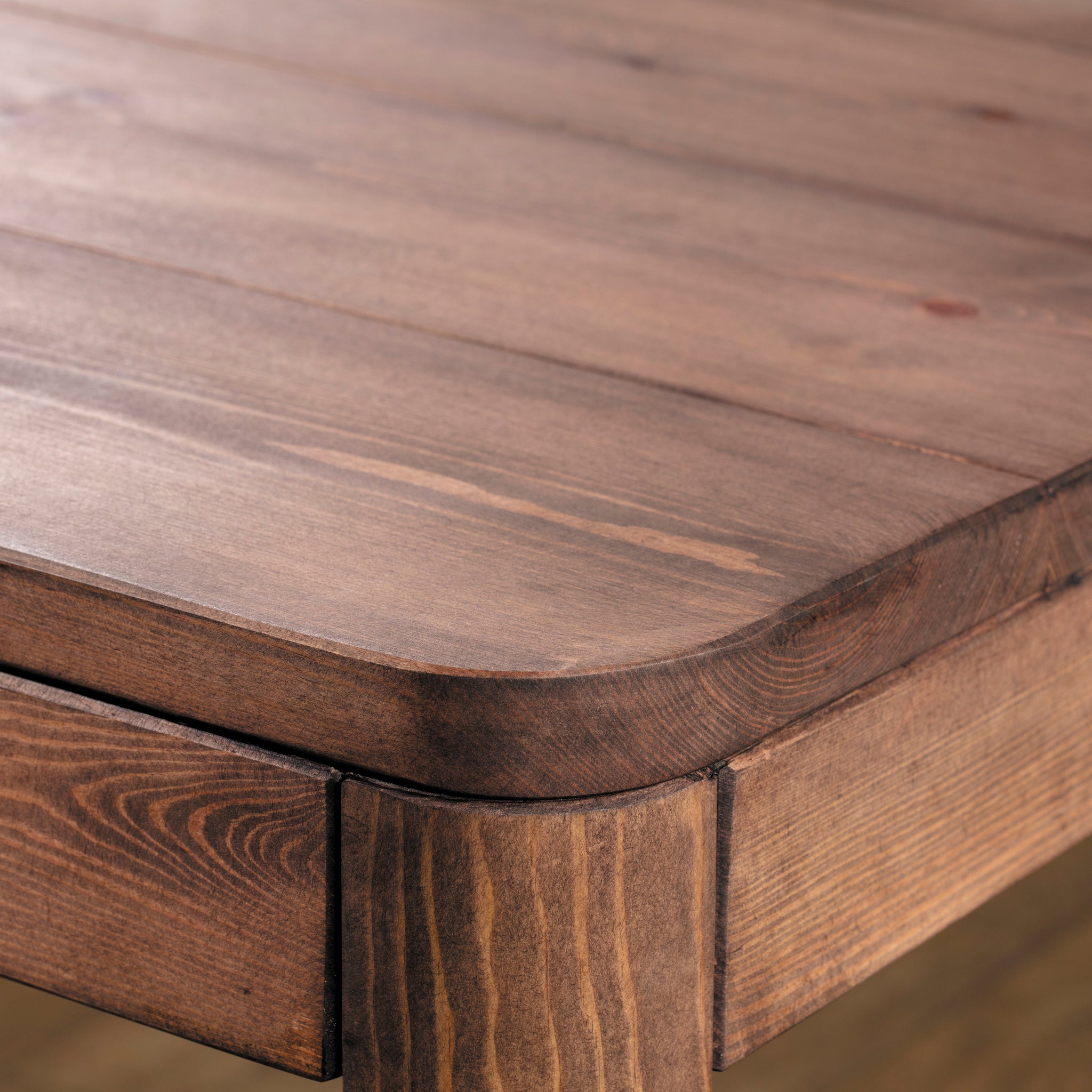 Gosforth Long Solid Wood Dining Table - 180cm