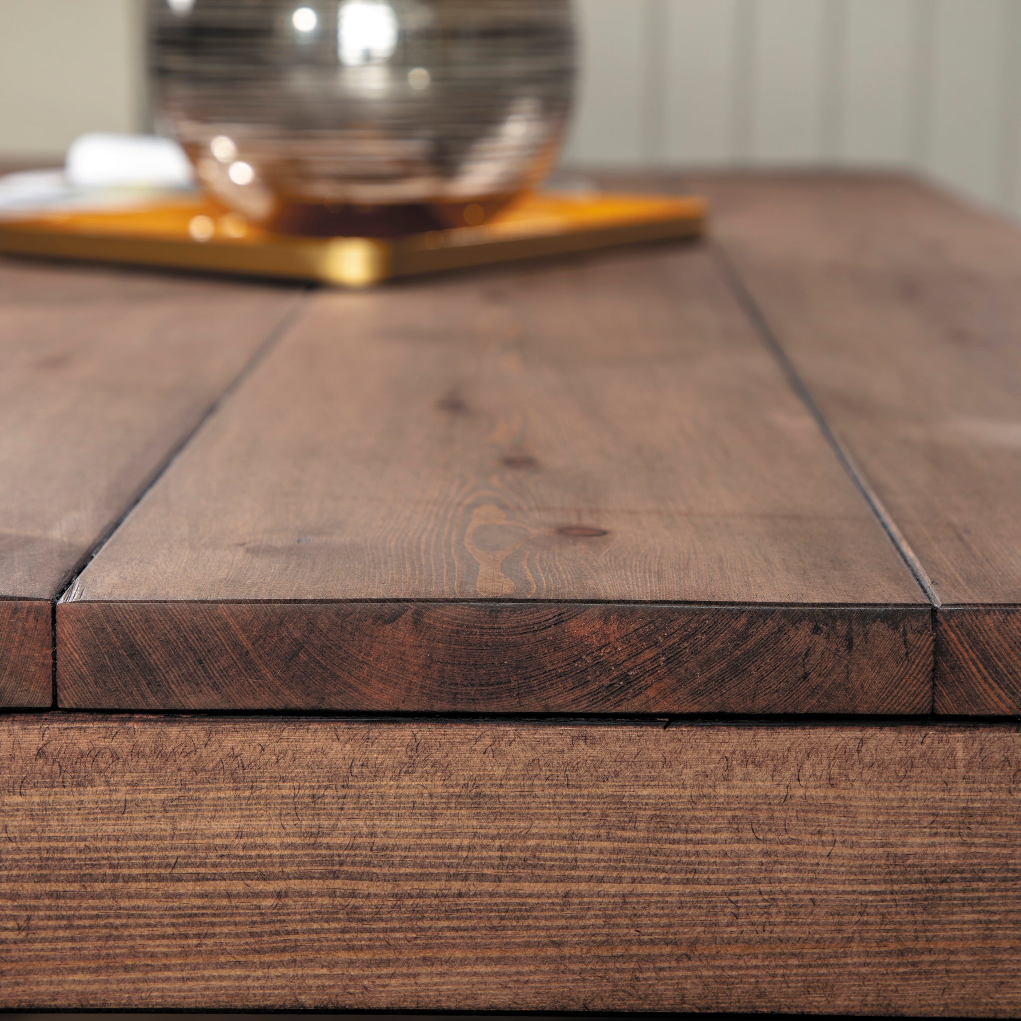 Gosforth Long Solid Wood Dining Table - 180cm