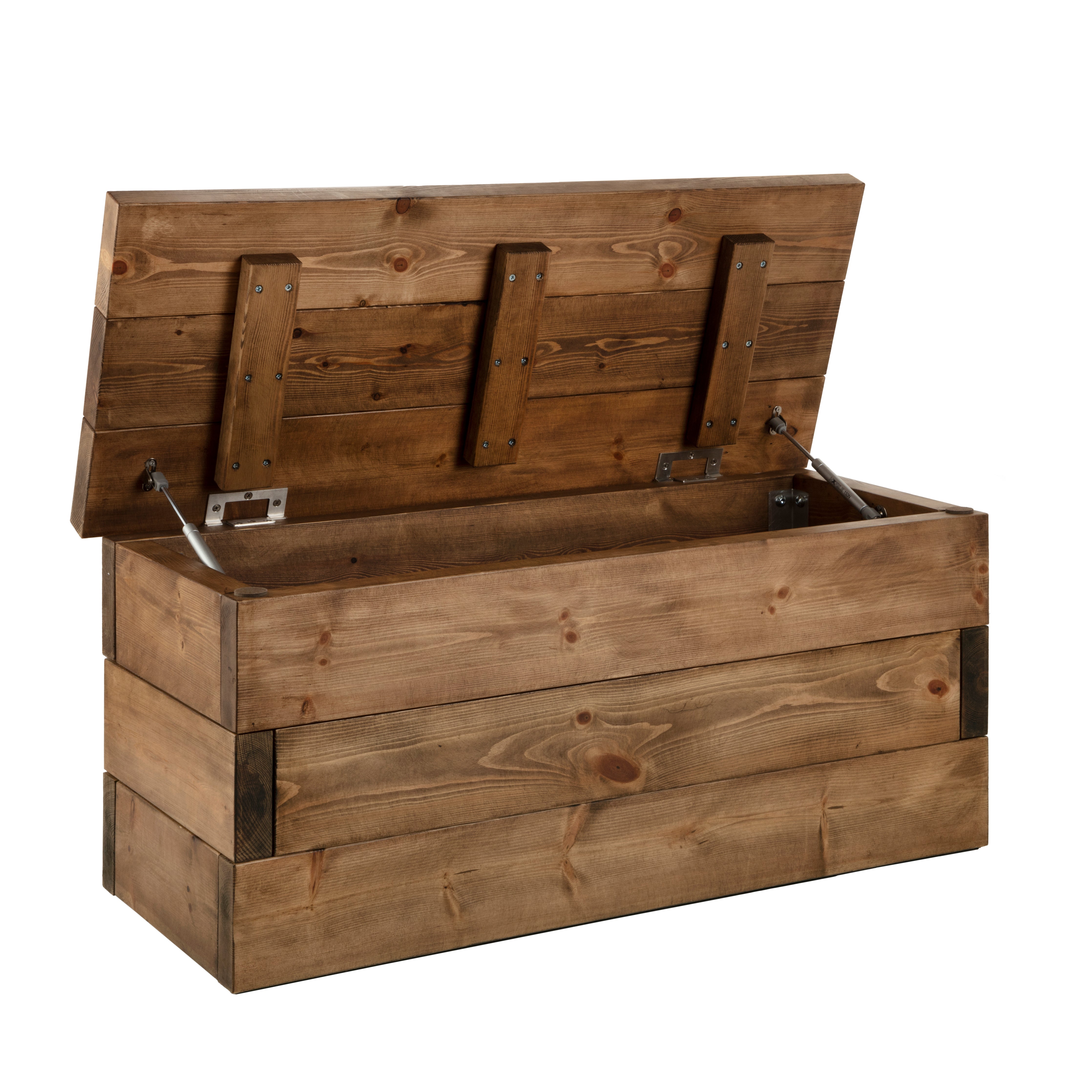 Harton Modern Wooden Blanket Box | UK Made
