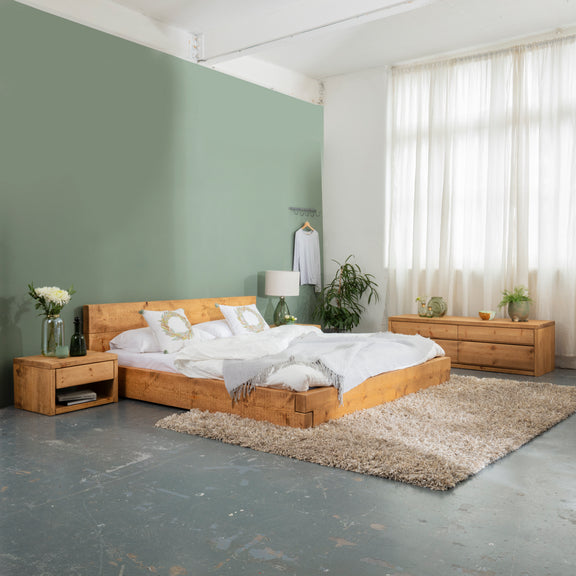 Minimalist Low Bed Frame | Pandon Loft Style Bed Frame