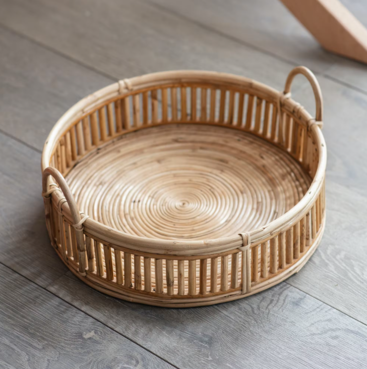 Rattan Tray - Natural Textures Trend