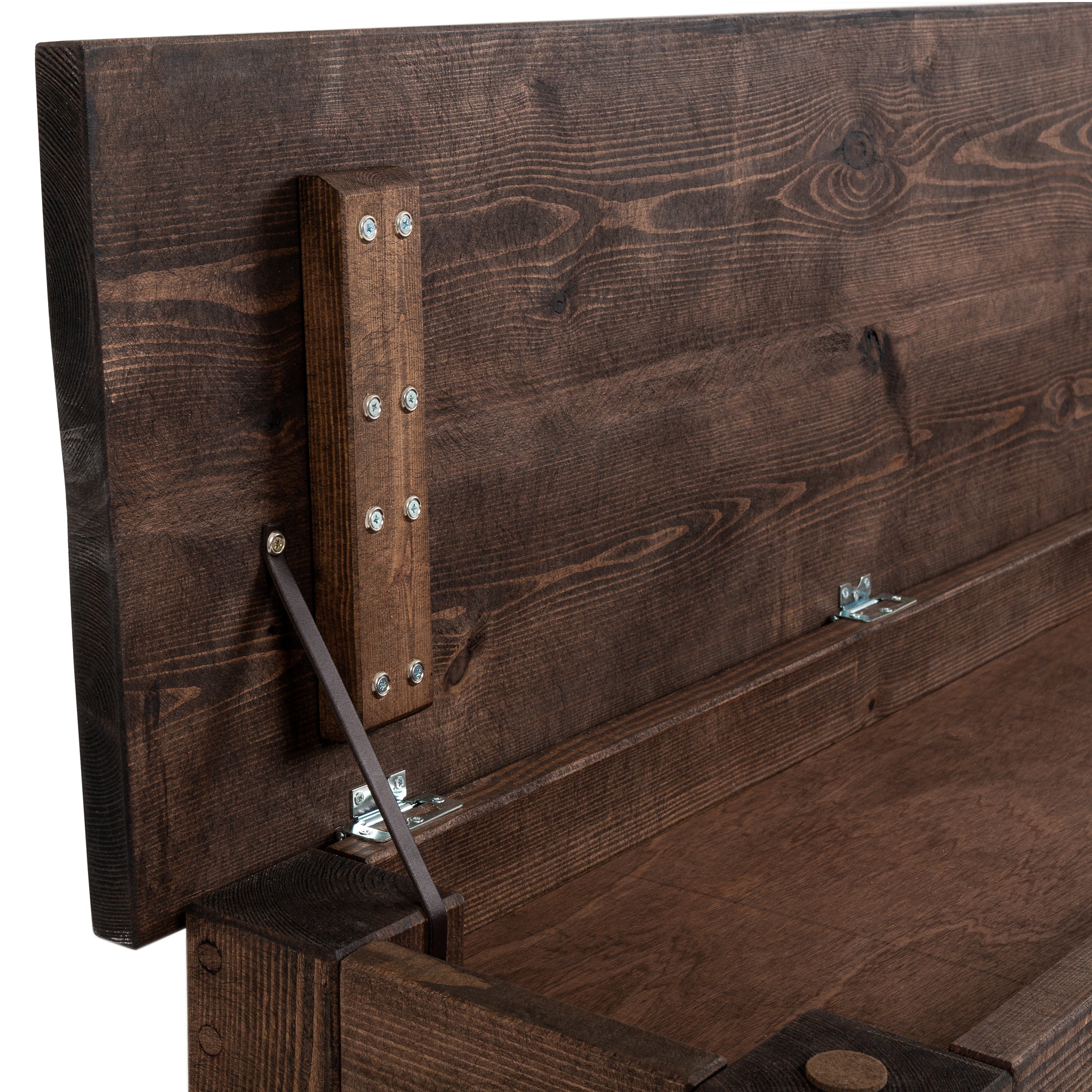 Wansbeck Solid Wood Bench with Under Seat Storage