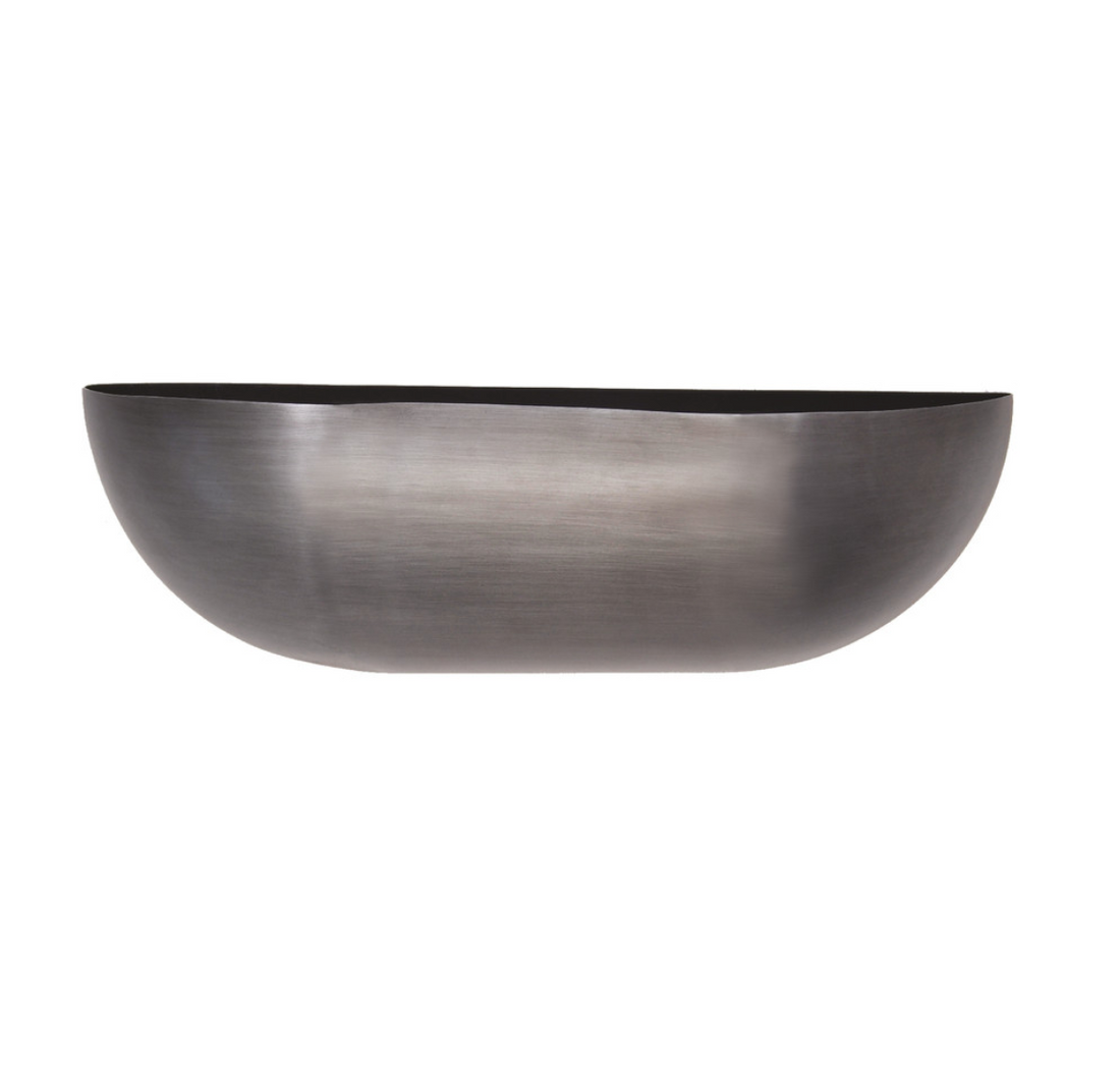 Small Steel Wall Trough Planter | Next Day Dispatch